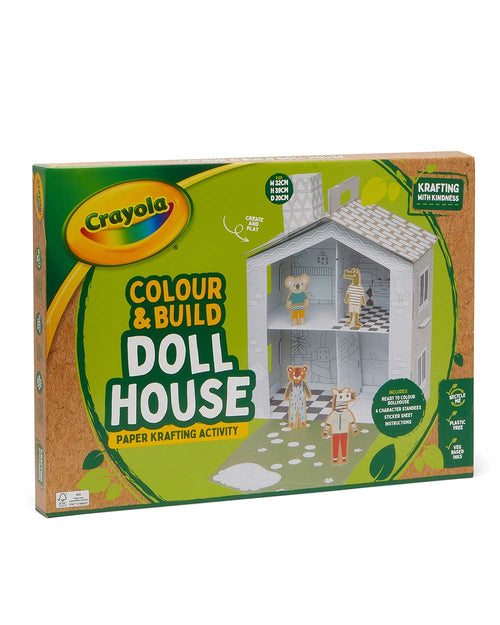 Crayola Colour & Build Dollhouse Kids Activity Set | Sue Ryder