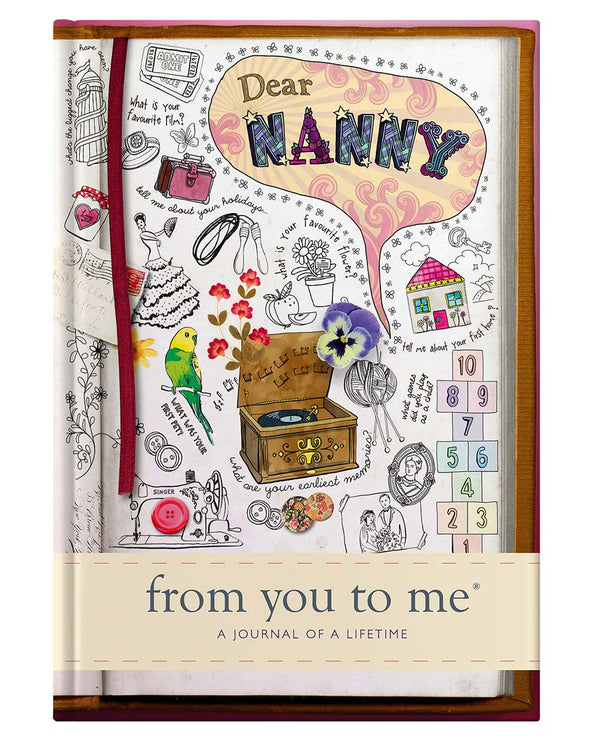 Memory Book Dear Nanny Keepsake Sketch Collection | Sue Ryder