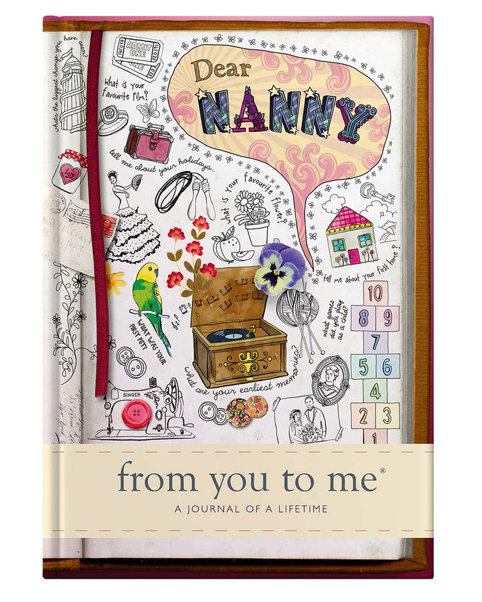 Memory Book Dear Nanny Keepsake Sketch Collection | Sue Ryder