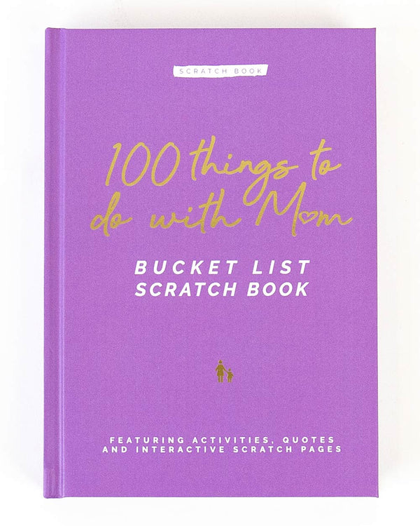 100 Things To Do With Mum Scratch Book Activity | Sue Ryder
