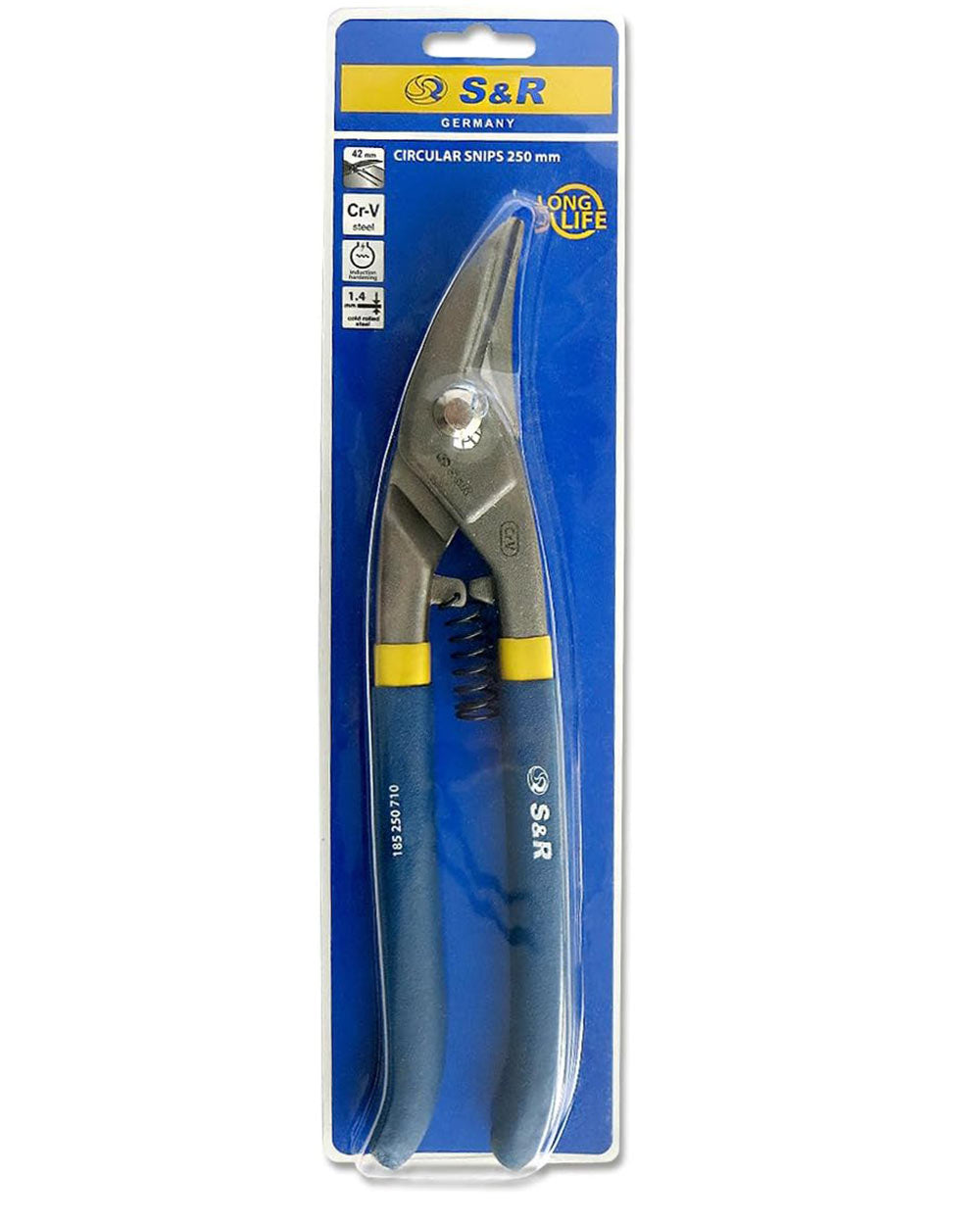 S&R Tin Snips Circular-Series 250mm, curved/straight | Sue Ryder